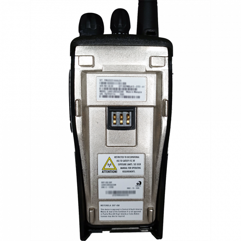 Radio Motorola DEP 450 - Sestecom C.A. Banda VHF - (136Mhz -174Mhz ...