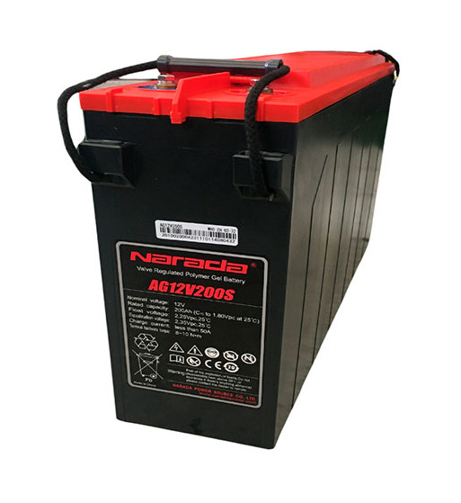 Bateria De Gel Ciclo Profundo 200ah 12v Narada Ag12v200s